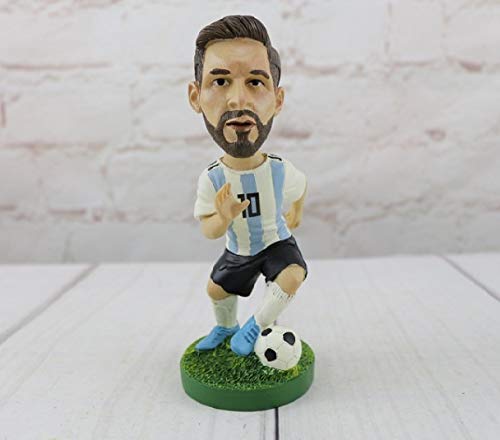Buy Lione Messi Bobblehead Action Soccer Football Figure 15 cm Online ...