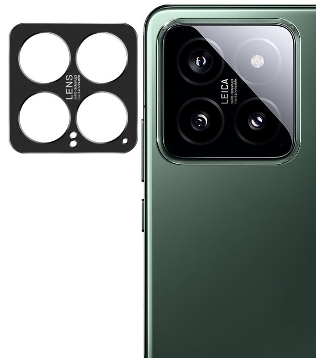 FabeKee Glass Camera Lens Protector For Xiaomi 14 [9H Hardness] [6D ...