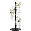 Amazon.com | Black Metal Cocktail Tree Stand Cocktail Tasting Display ...