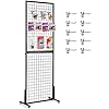 Amazon.com: Cathyeen 6' x 2' Wire Grid Panel Wire Wall Grid Display ...