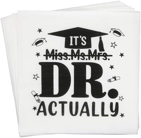 Amazon.com: Doctor Graduation Decorations 2025, Its DR Actually ...