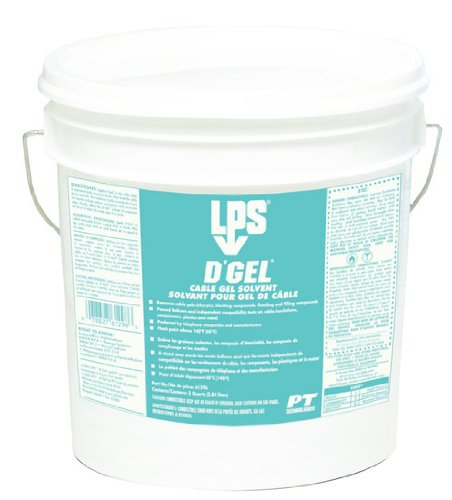 Amazon.com: LPS D'Gel Cable Gel Solvent - Liquid 3 qt Pail - 61296 ...