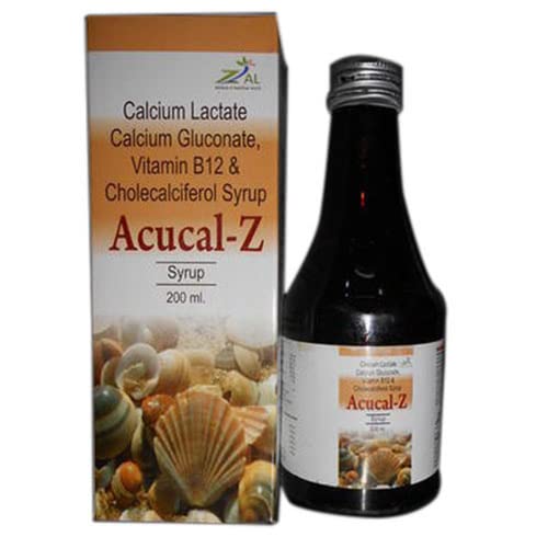 Buy Acucal-Z Cholecalciferol Syrup 200ml Online at Low Prices in India ...
