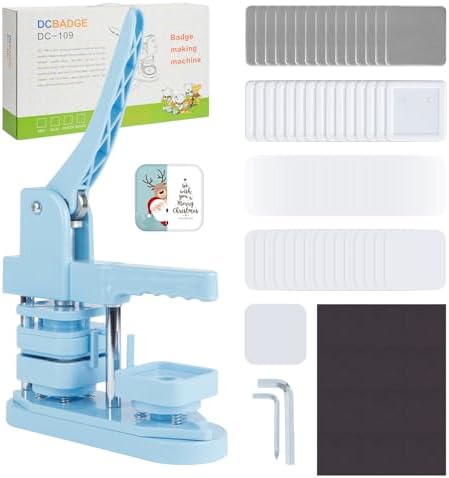 Amazon.com: MK.Bear Fridge Magnet Button Maker Machine, 50mm/1.97 inch ...