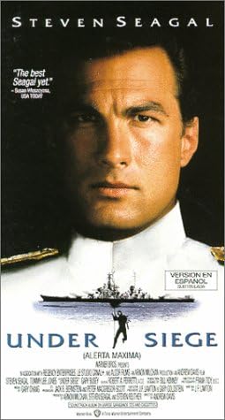Amazon.com: Under Siege [VHS] : Steven Seagal, Gary Busey, Tommy Lee ...