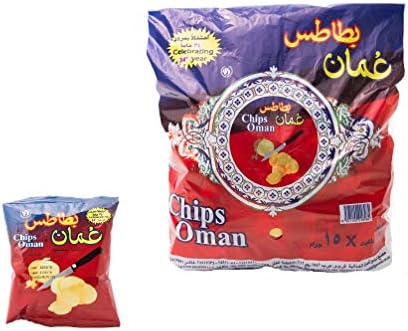 Amazon.com: Chips Oman 25 pack - Halal hot snack packs crunchy
