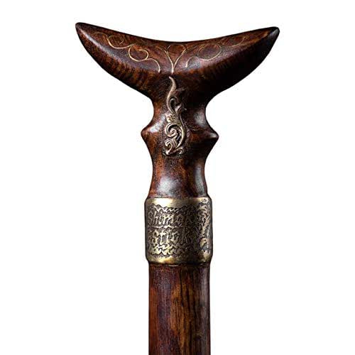 Amazon.com: Fishtail Exclusive Travel Vintage Cane - Handmade Foldable ...