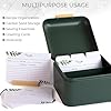 Amazon.com: Large Recipe Tin Box with 50 Custom-Sized Cards and ...