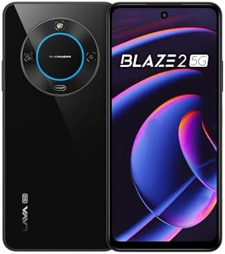 Lava Blaze 3 5G (Glass Blue, 6GB+128GB) | Segment's Fastest 5G ...