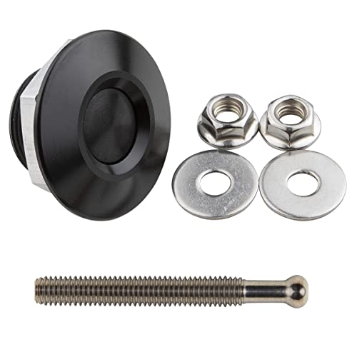 Snapklik.com : Pack Of 4 Universal Aluminum Vehicle Hood Pins - License ...