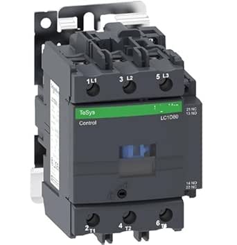 Amazon.co.jp: LC1D 3 Pole Contactor LC1D80B7C LC1D80BD LC1D80CC5C ...