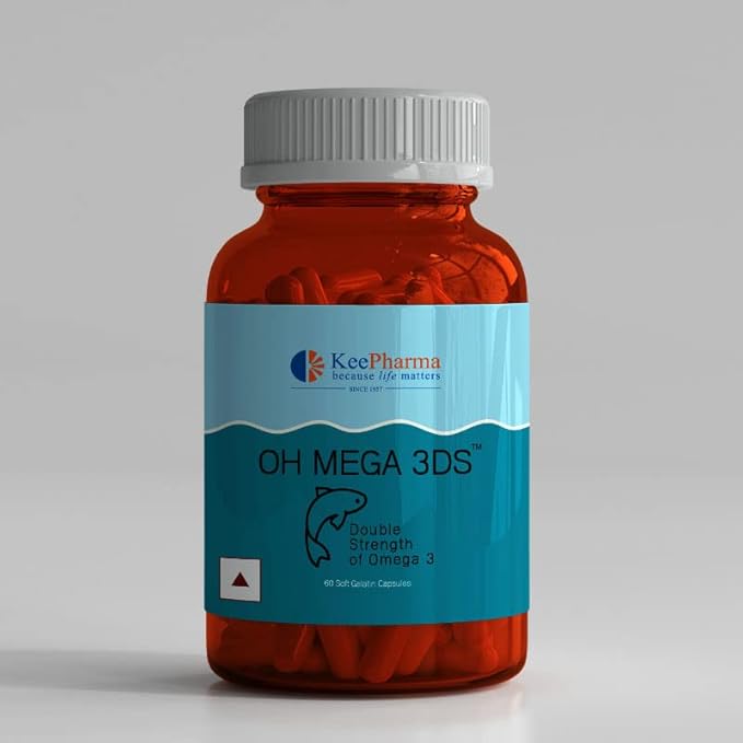 Buy Kee Pharma Oh Mega 3DS, 60 Capsules Online at Low Prices in India ...