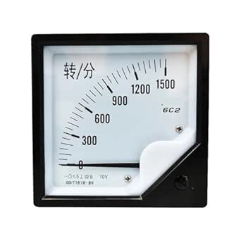 Amazon.com: 6C2 DC Tachometer 1500 RPM /10V RPM/min Sensor Excitation ...