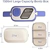 Amazon.com: Large Bento Box（50oz）with Handle for Adult/Kids/Women ...