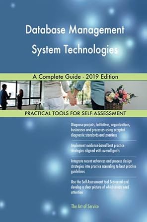 Buy Database Management System Technologies A Complete Guide - 2019 ...