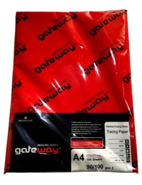 Tracing Paper -90/100 GSM -100 Sheets -A4 Size (210mm X 297mm) : Amazon ...