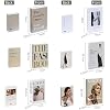 6 PCs Fashion Fake Hardcover Display Books for Coffee Tables/Shelves ...