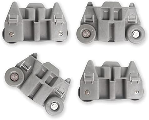 Amazon.com: Jolaxy 4-Pack W10195417 Dishwasher Wheels Replacement for ...
