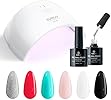 Amazon.com : SUNUV LED UV Light for Nails, UV Dryer for Gel Polish Nail ...