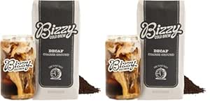 Amazon.com: Bizzy Cold Brew Coffee | Decaf Blend | Water Process ...