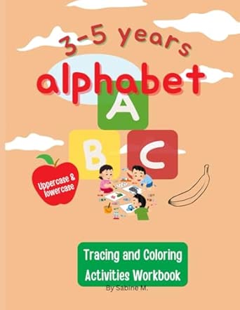 Alphabet Tracing Workbook: 3 to 5 years alphabet learning book ...