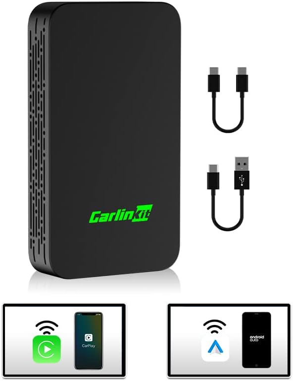 Amazon.com: Carlinkit 5.0 2air Wireless car Adapter,CarPlay Dongle for ...