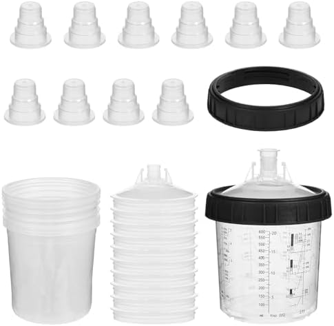 Amazon.com: YAYODS 50 Pack Disposable Paint Sprayer Gun Cup Liner and ...