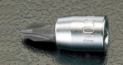 Amazon.co.jp: Esco esuko 1/4" SQ # 3 Plus Bit Socket ea618as – 3 : DIY ...