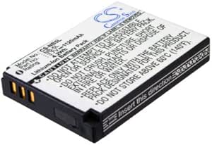 TECHTEK Battery 1120mAh compatible with [Canon] Digital IXUS 800 IS ...