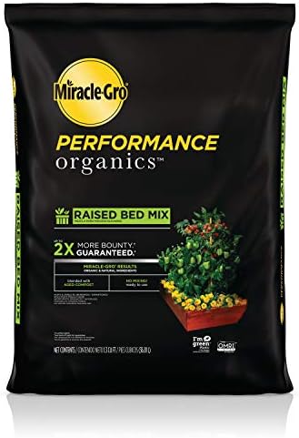 Amazon.com : Miracle-Gro Performance Organics Raised Bed Mix - Organic ...