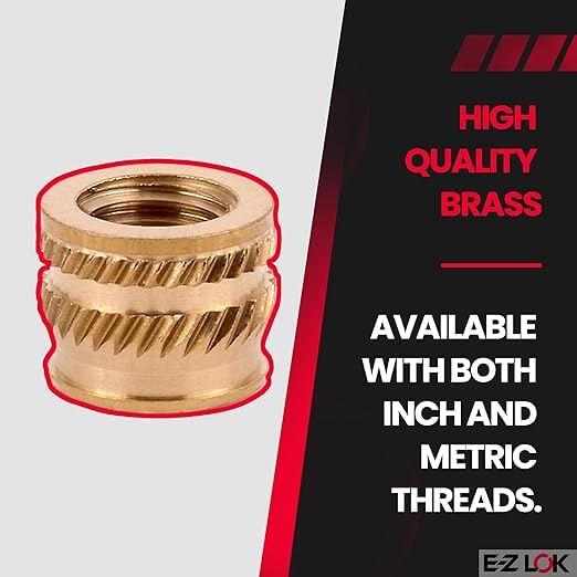 Snapklik.com : E-Z LOK Threaded Insert For Plastic Tapered Single Vane ...