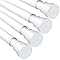 Amazon.com: White Tension Curtain Rod for Windows 28 to 48 inch ...