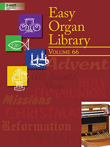 Easy Organ Library, Vol 66: Various: 9780787767754: Amazon.com: Books