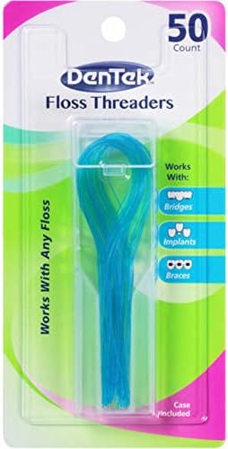 Amazon.com : DenTek Floss Threaders 50 ea (Value Pack of 5) : Health ...