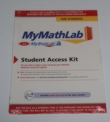 My Math Lab: Inc Pearson Education: 9780558106300: Amazon.com: Books
