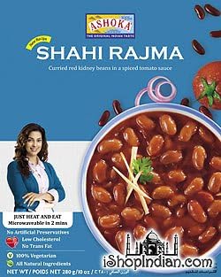 Amazon.com : Ashoka Ready to Eat Indian Meals Since 1930, 100% Vegan ...
