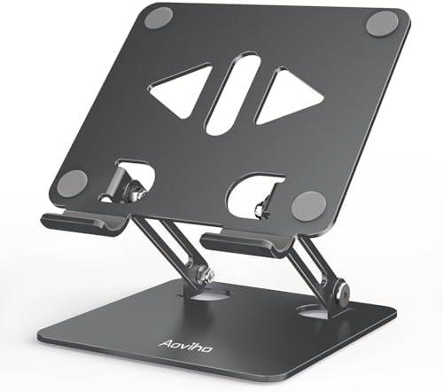 Amazon.com: Tablet Stand Adjustable & Foldable, Slim Portable Aluminum ...