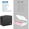 Amazon.com: Fireproof Safe Photo Storage Box with 18 Inner 4" x 6 ...