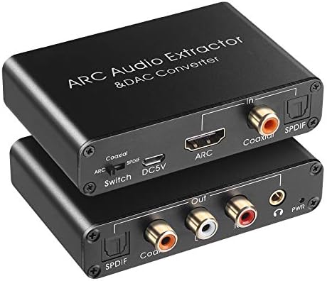 MICROWARE ARC Audio Extractor Splitter Converter, HDMI to Optical ...