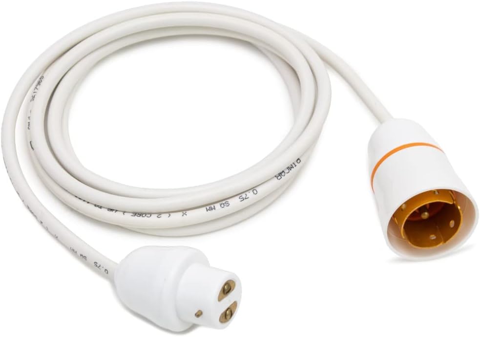 HANSH 2 Pin Bulb Holder Parallel Adapter with Plug and Light Socket ...