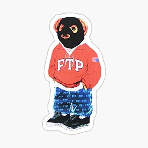 Amazon.com: FTP Bear Sticker - Sticker Graphic - Auto, Wall, Laptop ...