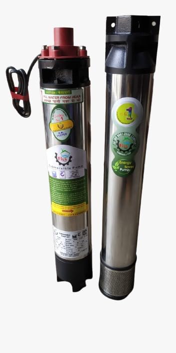Shiv enterprises 1HP Heavy Duty Stainless Steel SUBMERSIBLE Water Motor ...