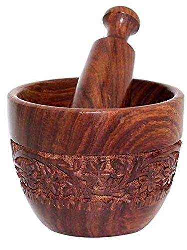 WOOD BAZAR Most Beautiful Handmade Wooden Sheesham Kharal with Musli ...