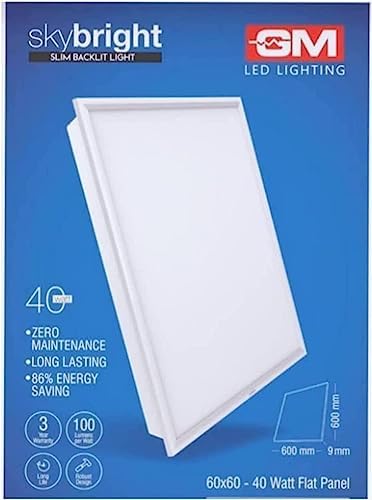 LEDVANCE LED Eco Backlit Panel Ceiling Light 60X60-36W 3000k Warm White ...