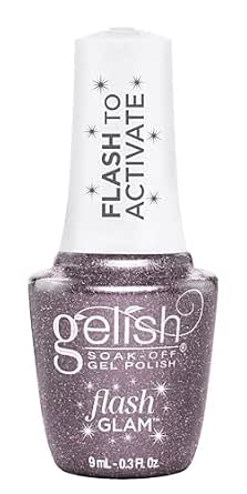 Amazon.com: Gelish MINI Flash Glam Gel Polish – 9mL Reflective Flash ...