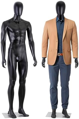 Amazon.com: Male Mannequin Full Body Sewing Dress Form Model Mannequins ...