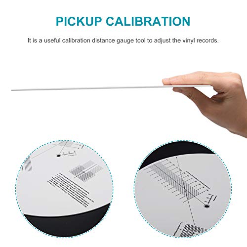 Snapklik.com : Acrylic Turntable Mat Cartridge Alignment Protractor ...