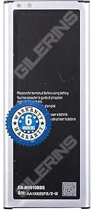 GILERINS Original EB-BN910BBE Battery for Samsung Galaxy Note 4 N910 N910A/V/P/T/H NFC Battery ...