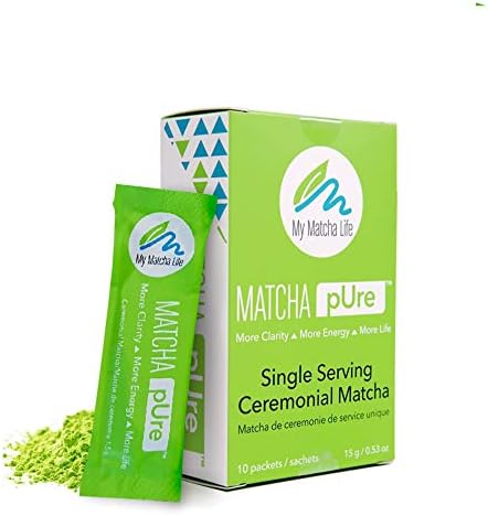 Amazon.com: Matcha Single Packets - Ceremonial Japanese Matcha, No ...