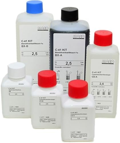 Amazon.com : Rollei C-41 Color Film Developing Kit, 2.5 liters, Medium ...